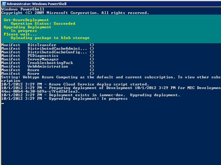 Deploying Windows Azure WebRole using CruiseControl.NET · Devbridge